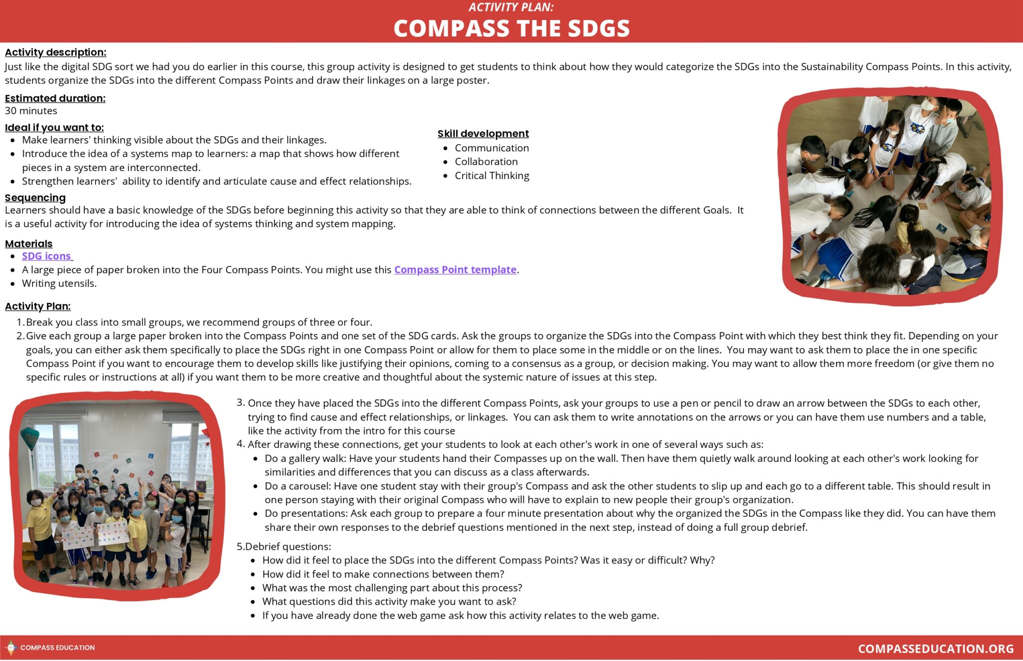 Transforming Education with Compass and the SDGs – Compass Education