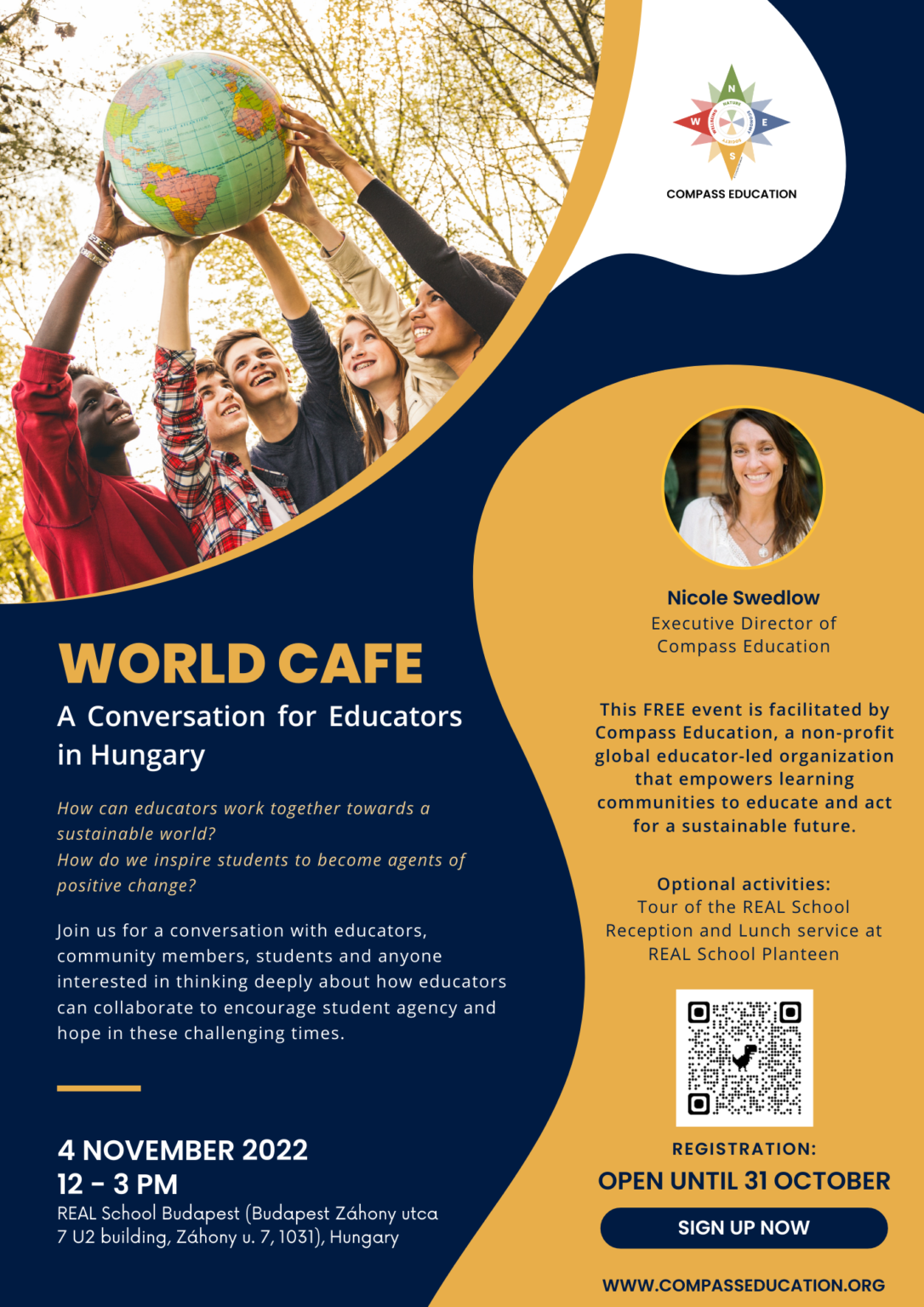 World Cafe: A Conversation for Educators in Hungary – Compass Education