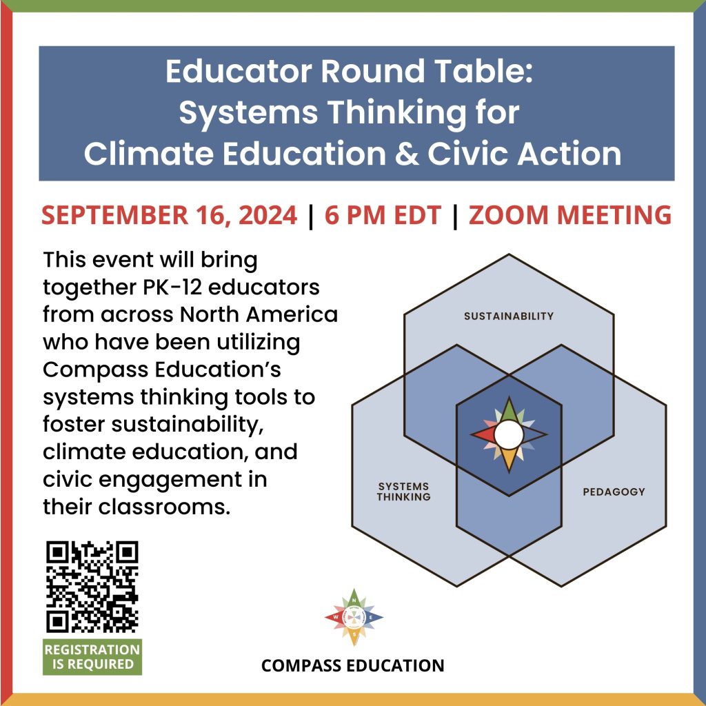 Educator Round Table: Systems Thinking for Climate Education and Civic ...